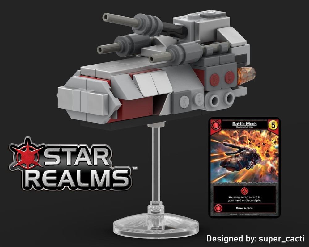 LEGO MOC Star Realms Micro sets, Machine Cult - Battle Mech by super ...