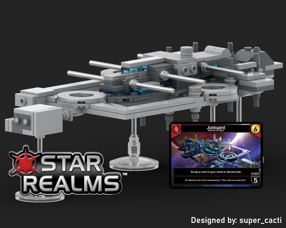 LEGO MOC Star Realms Micro sets, Machine Cult - Junkyard by super_cacti ...