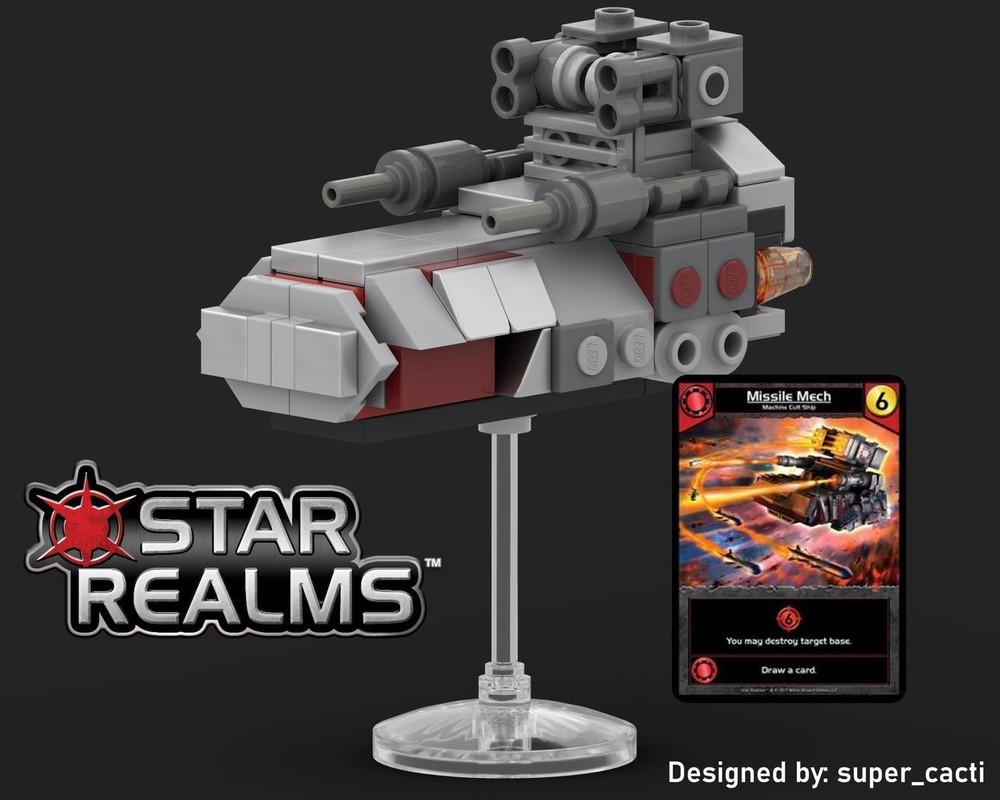 LEGO MOC Star Realms Micro sets, Machine Cult - Missile Mech by super ...
