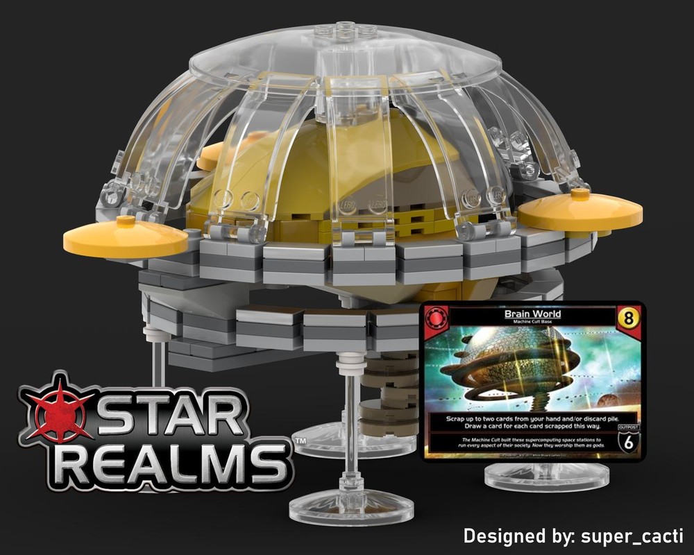 LEGO MOC Star Realms Micro sets, Machine Cult - Brain World by super ...