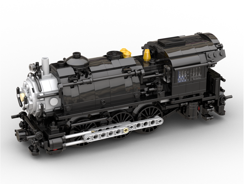LEGO MOC-147103 1:48 PRR B8a 0-6-0 Tank Engine v1.1 (Powered Up) by ...