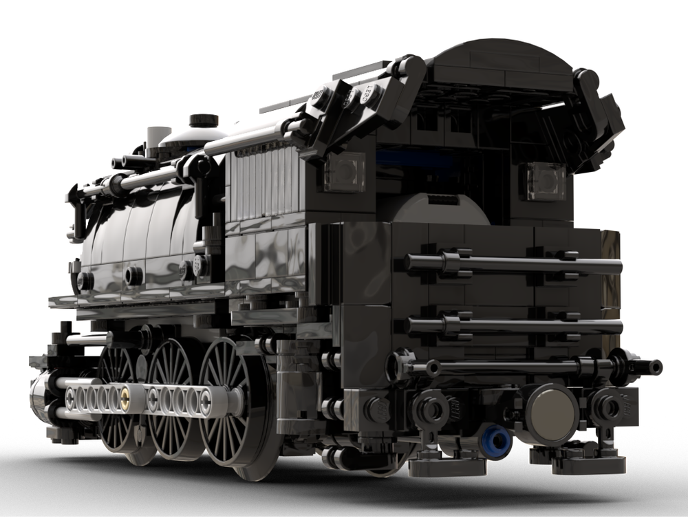 LEGO MOC-147103 1:48 PRR B8a 0-6-0 Tank Engine v1.1 (Powered Up) by ...