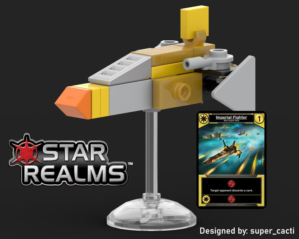 LEGO MOC Star Realms Micro sets, Star Empire - Imperial Fighter by ...
