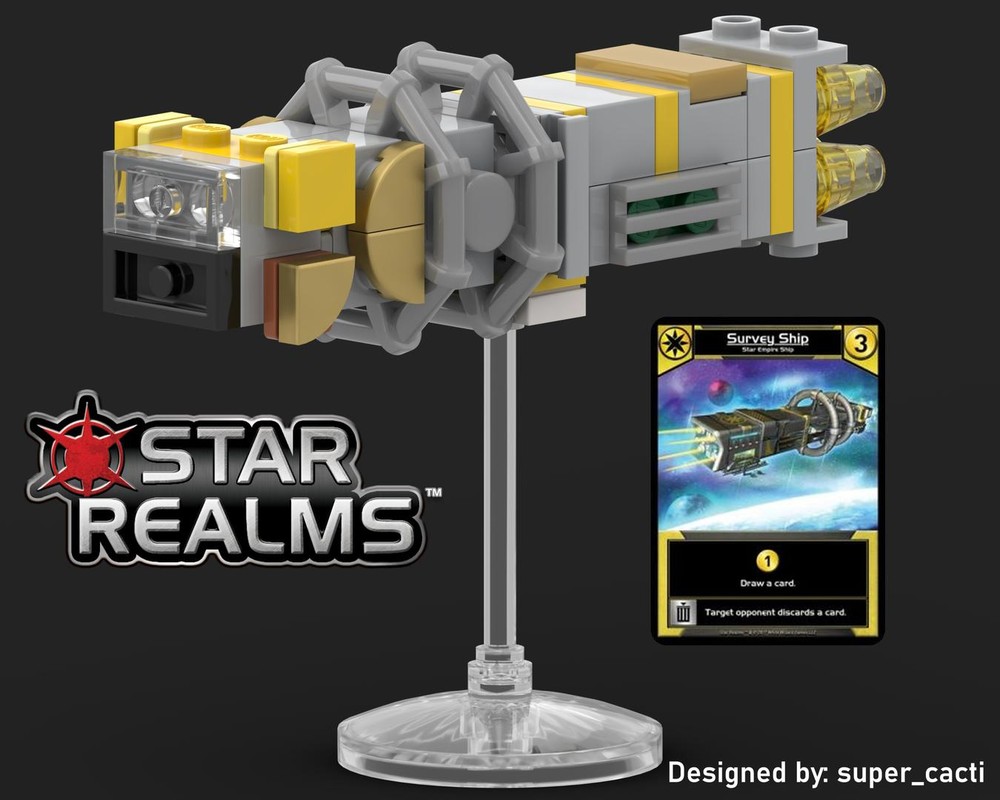 LEGO MOC Star Realms Micro sets, Star Empire - Survey Ship by super ...