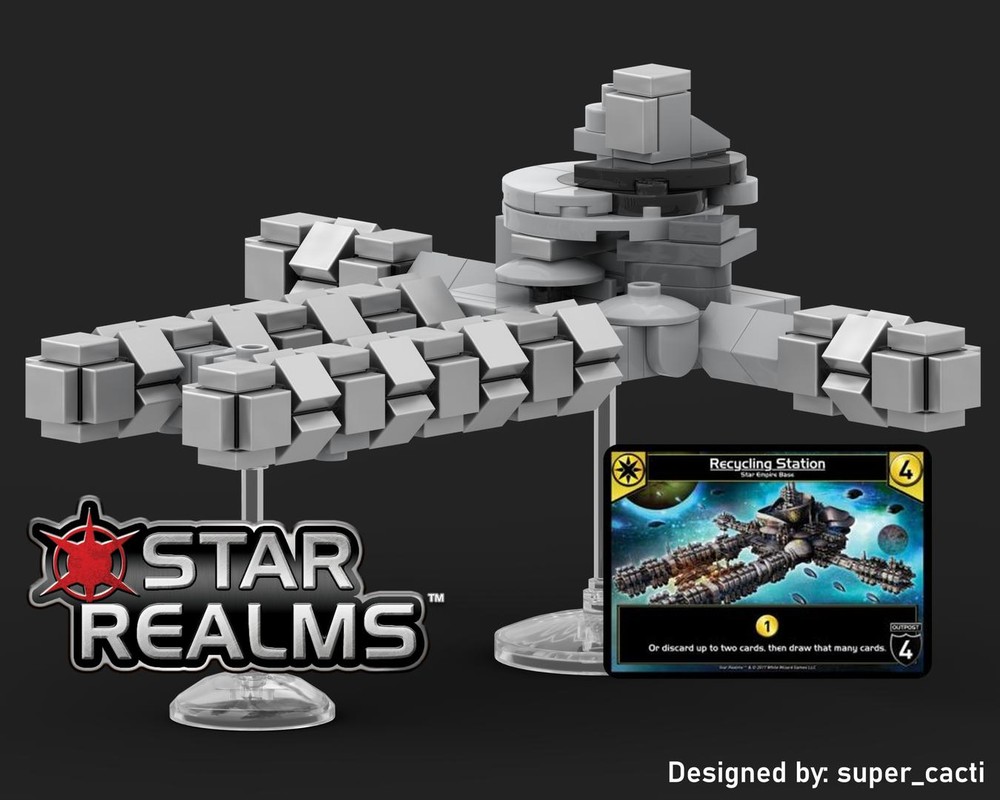 LEGO MOC Star Realms Micro sets, Star Empire - Recycling Station by ...