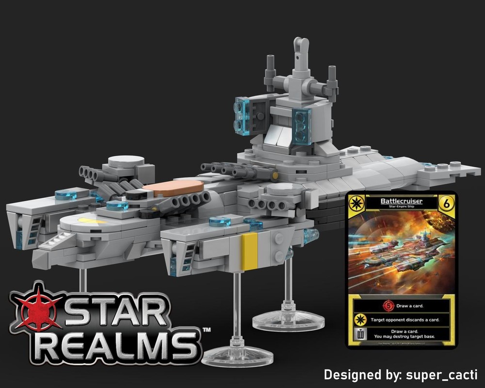 LEGO MOC Star Realms Micro sets, Star Empire - Battlecruiser by super ...