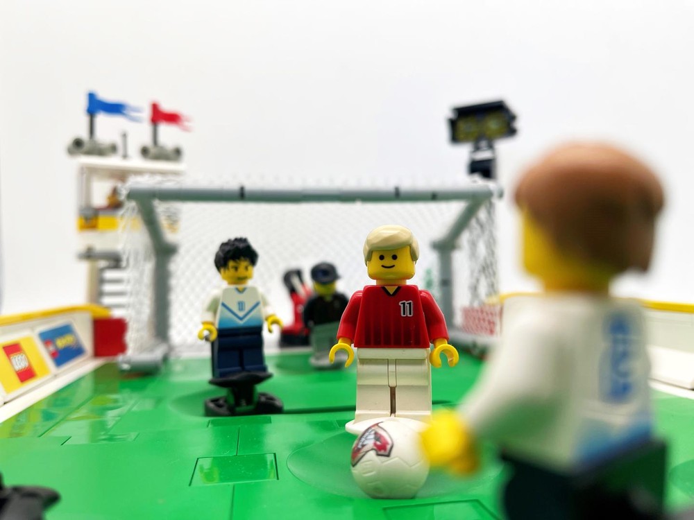 LEGO MOC Modular Soccer Field by IBrickedItUp | Rebrickable - Build ...