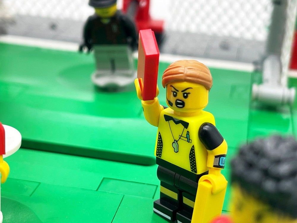 LEGO MOC Modular Soccer Field by IBrickedItUp | Rebrickable - Build ...