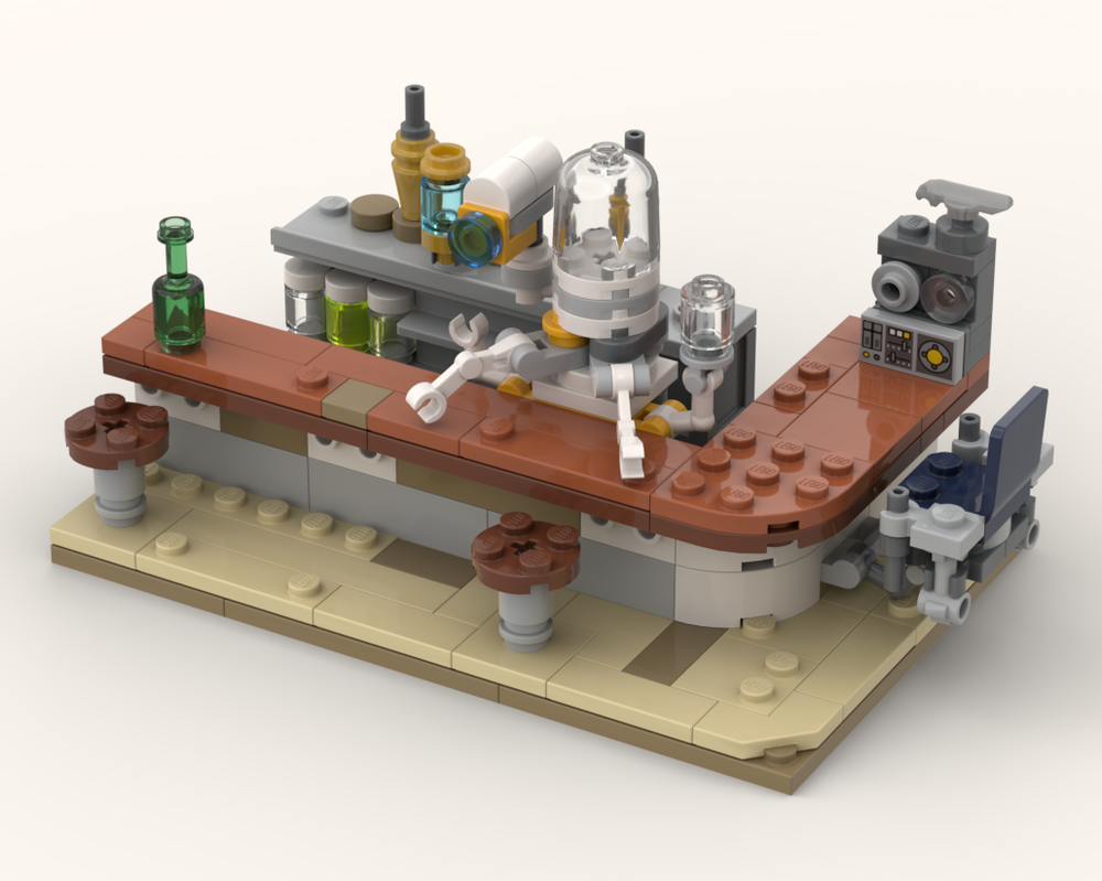 LEGO MOC Survivor Pyloon Saloon with Monk by eggtoast | Rebrickable ...