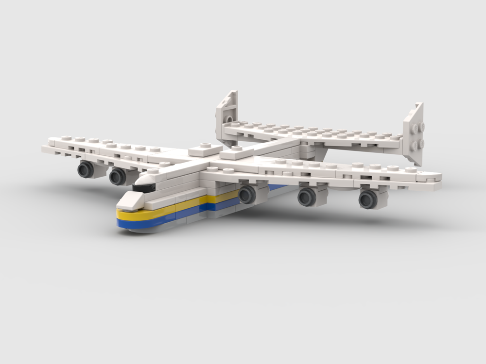 LEGO MOC Antonov AN-225 Mriya by JBU_08 | Rebrickable - Build with LEGO