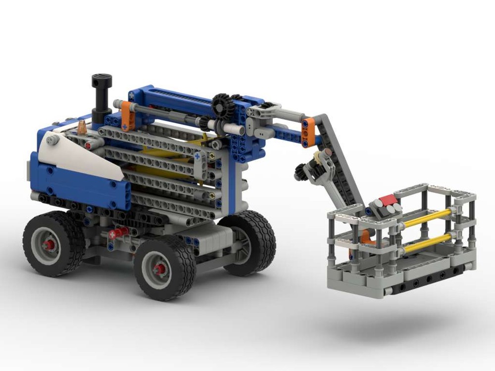 LEGO MOC 42128 - Cherry Picker by Fabio_BrickintheWall | Rebrickable ...
