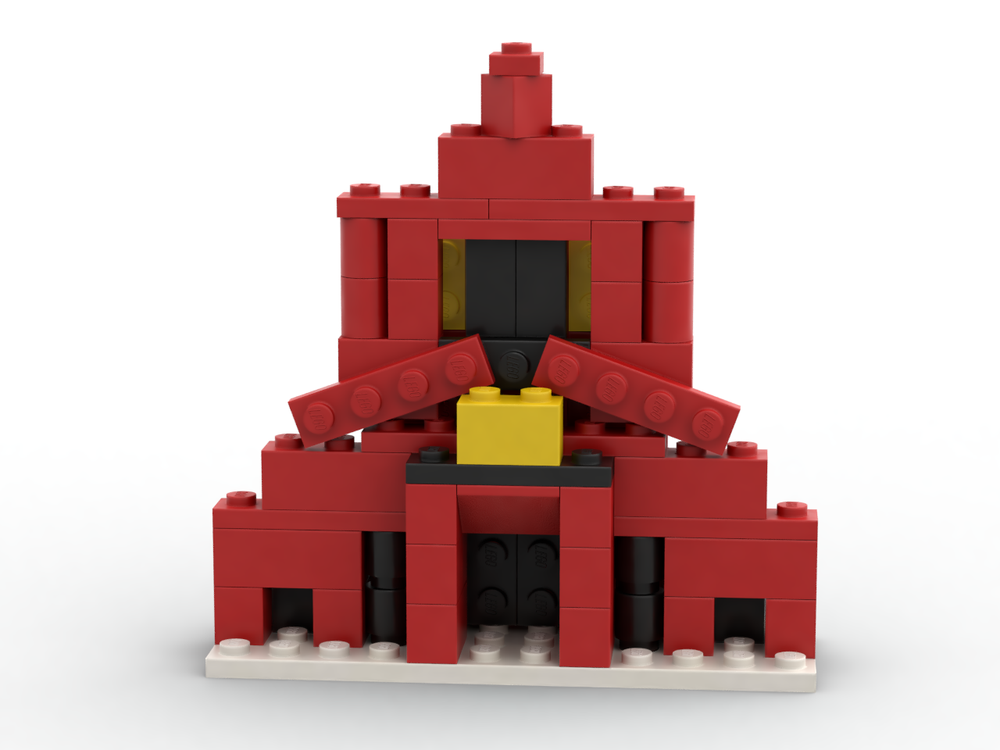 LEGO MOC 379 Temple by se1977 | Rebrickable - Build with LEGO