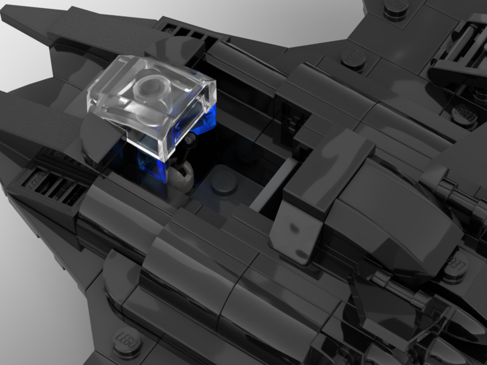 LEGO MOC Mini Batwing 89 by Double_U_Bricks | Rebrickable - Build with LEGO