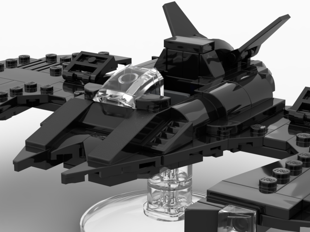 LEGO MOC Mini Batwing 89 by Double_U_Bricks | Rebrickable - Build with LEGO