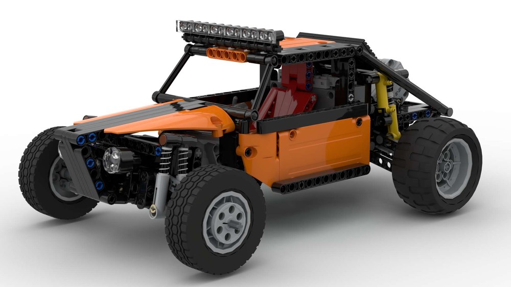 LEGO MOC Buggy with dampers (pneumatic cylinders) by Stinkwell Exhaust ...