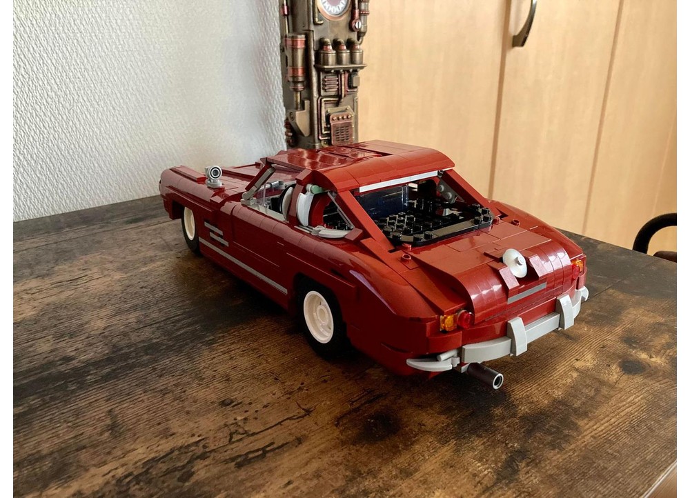 LEGO MOC Mercedes 300 SL by CreationCaravan (Brad Barber) | Rebrickable ...