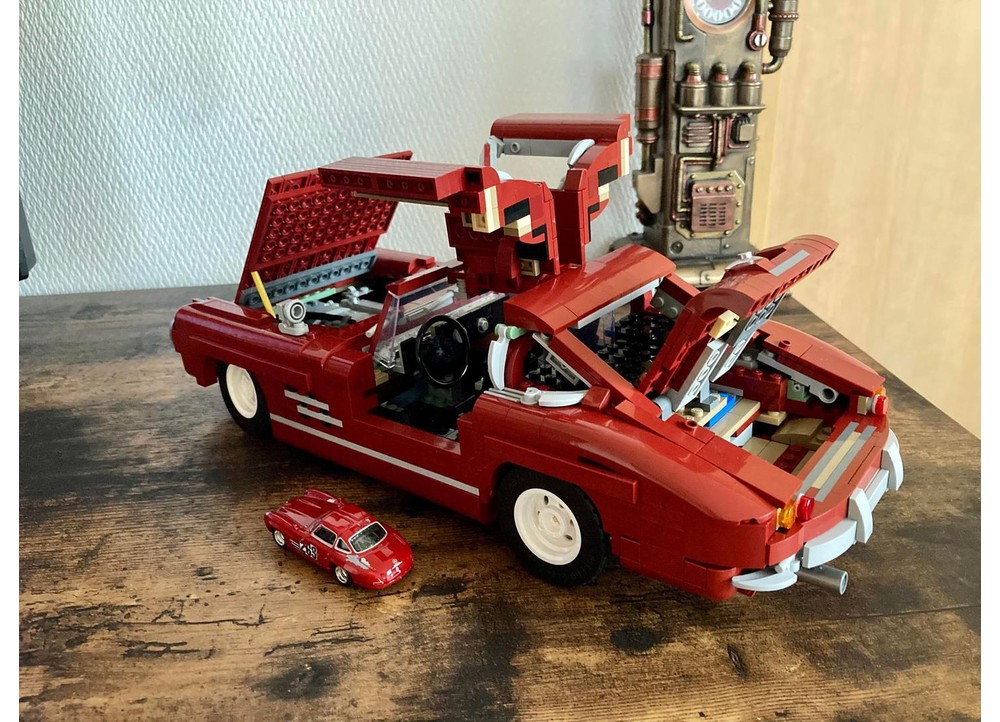 LEGO MOC Mercedes 300 SL by CreationCaravan (Brad Barber) | Rebrickable ...