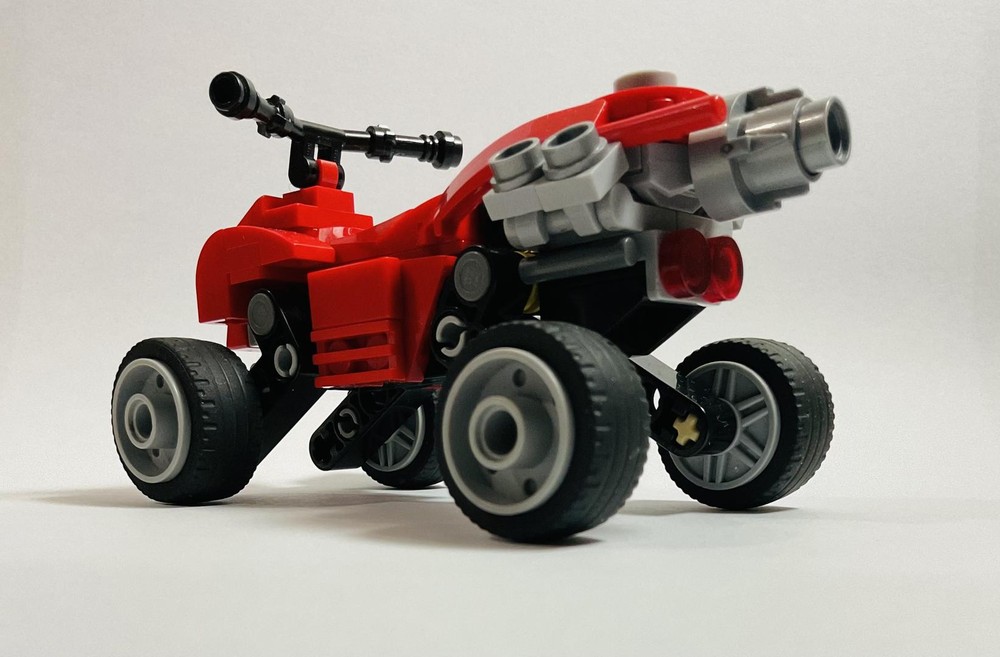 LEGO MOC Quadbike (with suspension) by JG mocs | Rebrickable - Build ...