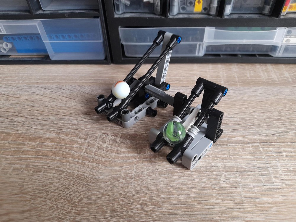 LEGO MOC Marble Starter + Trigger by Lizard Workshop | Rebrickable ...