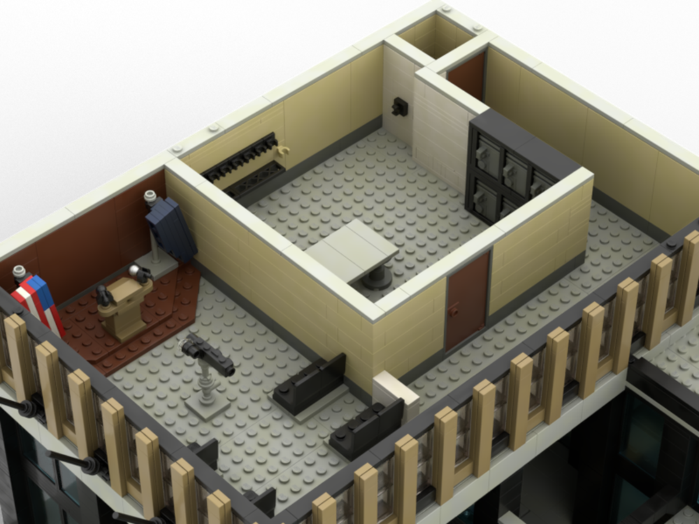 LEGO MOC Federal Building With Law enfocement by Henk_2000 ...