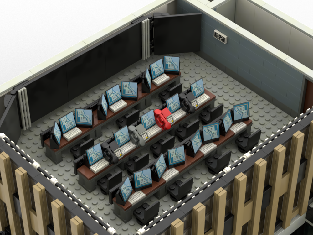 LEGO MOC Federal Building With Law enfocement by Henk_2000 ...