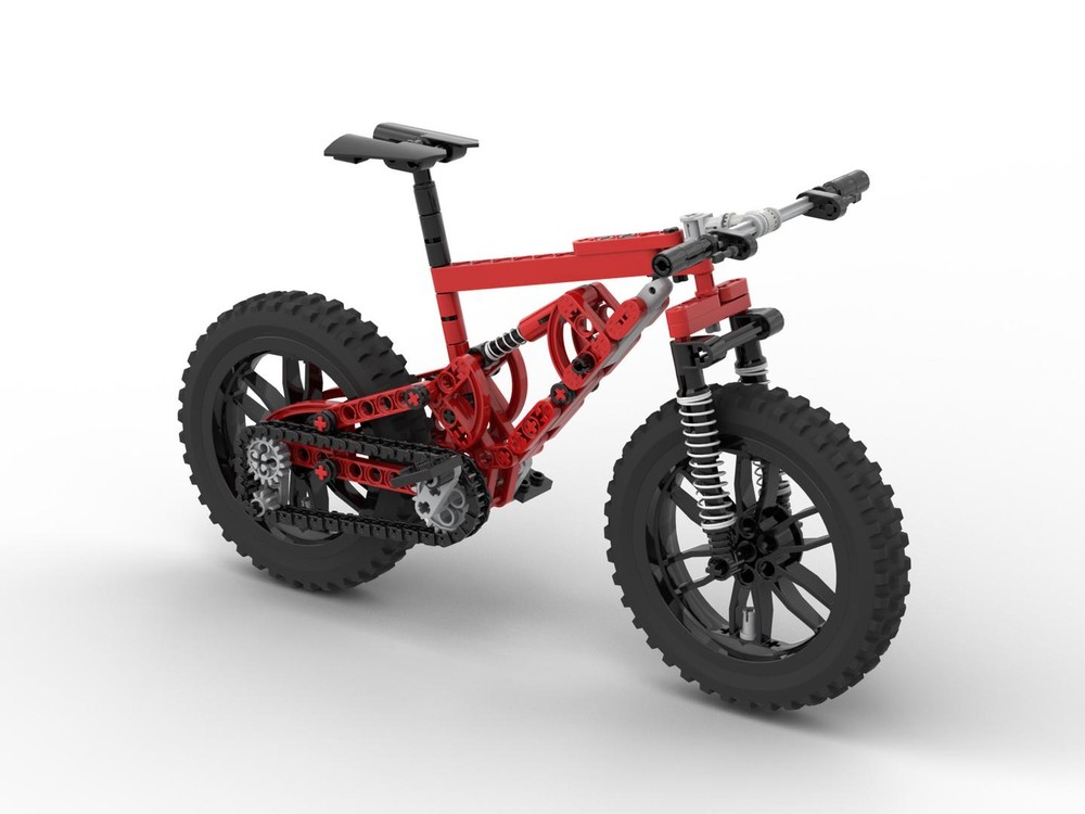 LEGO MOC Technic Full Suspension Mountain Bike by braydl | Rebrickable ...