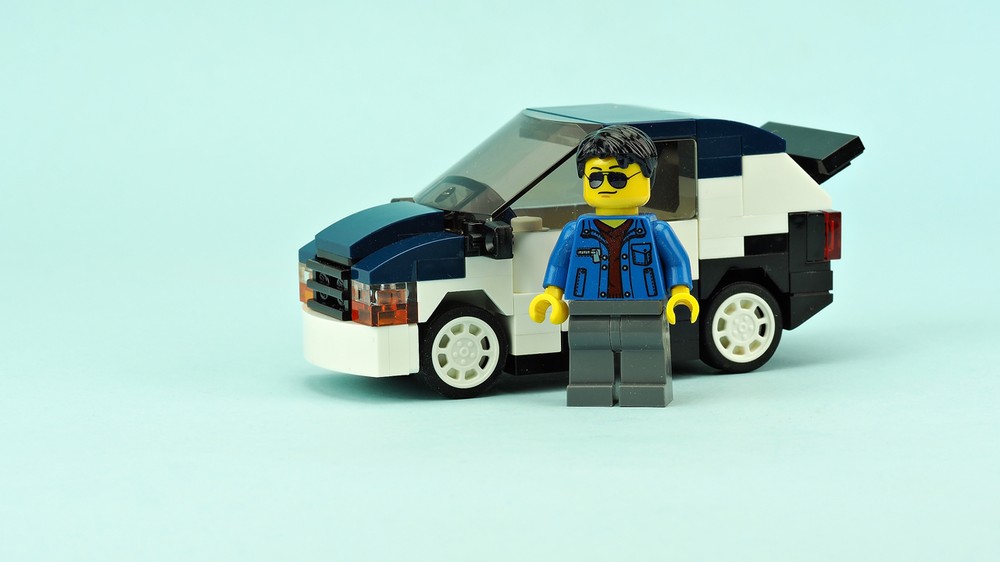 LEGO MOC Small Race Car by De_Marco | Rebrickable - Build with LEGO