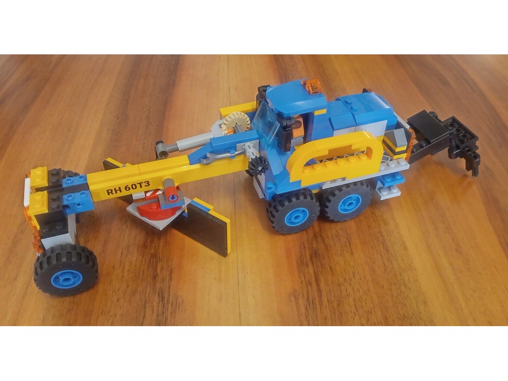 LEGO MOC 60324 Grader by Larsagri | Rebrickable - Build with LEGO