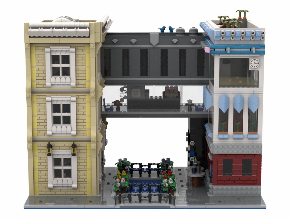 LEGO MOC-147303 Modular University Campus by Ner57 | Rebrickable ...