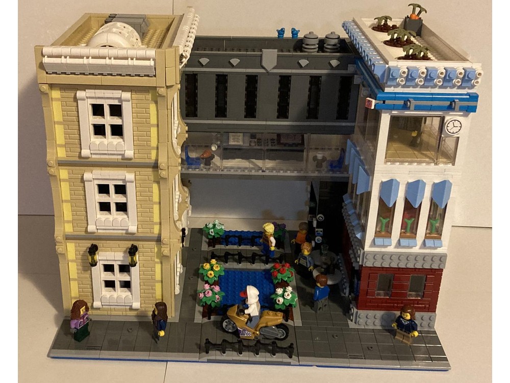 Lego Moc Modular University Campus By Ner57 Rebrickable Build With Lego