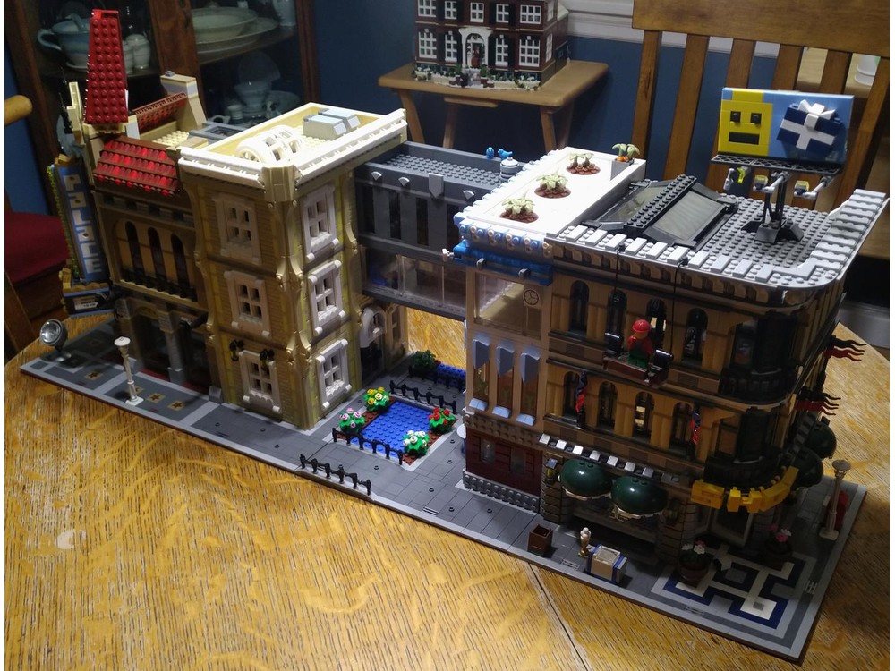 LEGO MOC Modular University Campus by Ner57 | Rebrickable - Build with LEGO