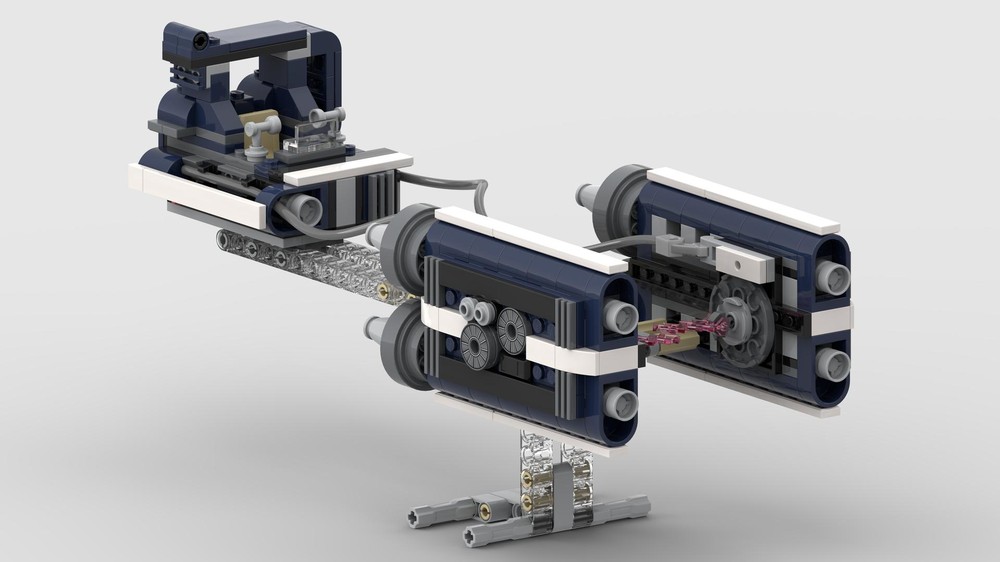 LEGO MOC Star wars M-68 Inspired pod racer by Grompy | Rebrickable ...