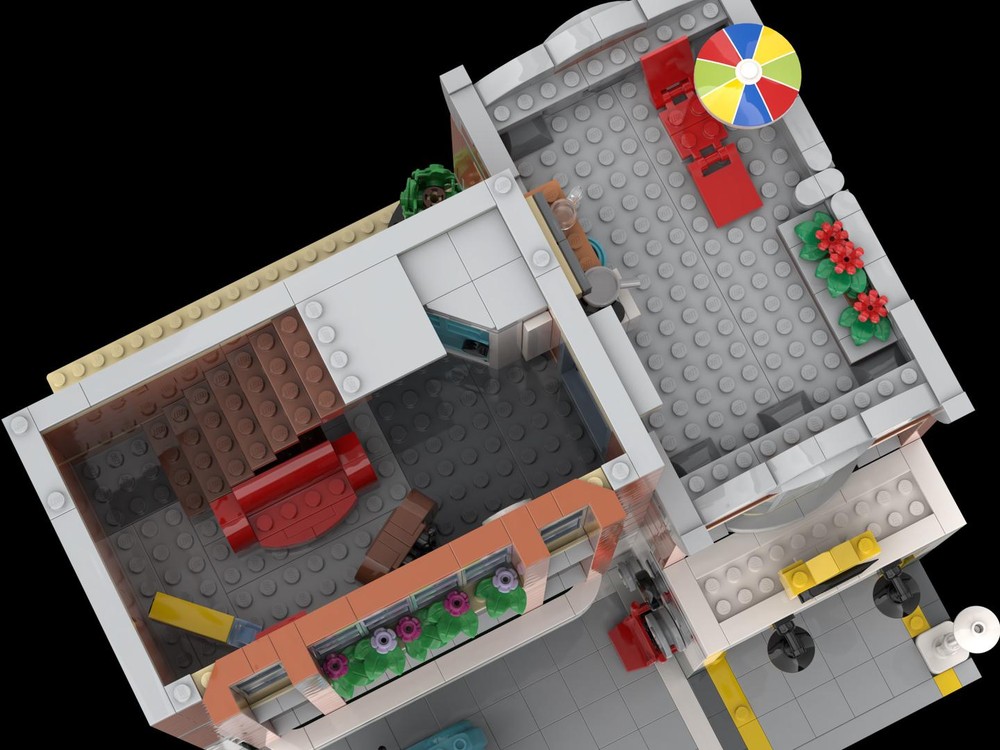 LEGO MOC-147316 Straight Garage - 10264 Corner Garage Alternative Build ...