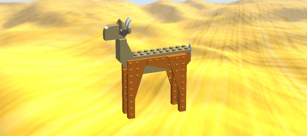 LEGO MOC Antilope by domdomio | Rebrickable - Build with LEGO