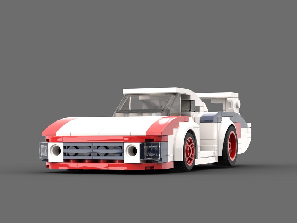LEGO MOC Porsche 935 Moby Dick by Pistatsia | Rebrickable - Build with LEGO