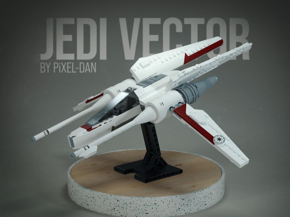 LEGO MOC PiXEL-DANs-VECTOR-STARFIGHTER by PiXEL-DAN | Rebrickable ...