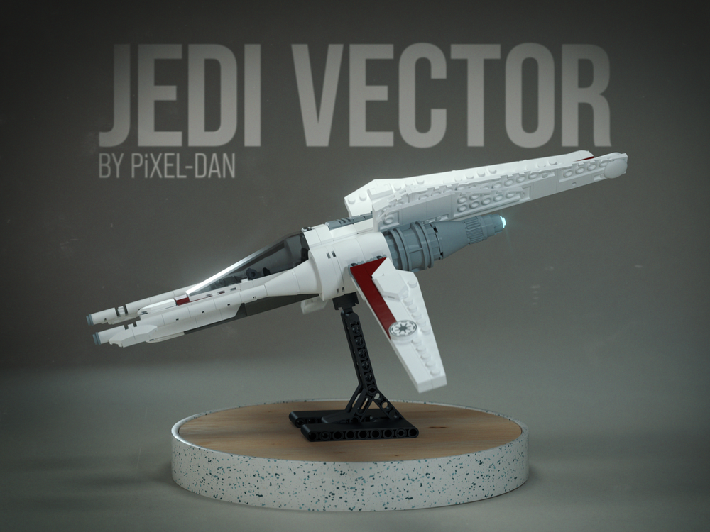 Lego Moc Pixel Dans Vector Starfighter By Pixel Dan Rebrickable