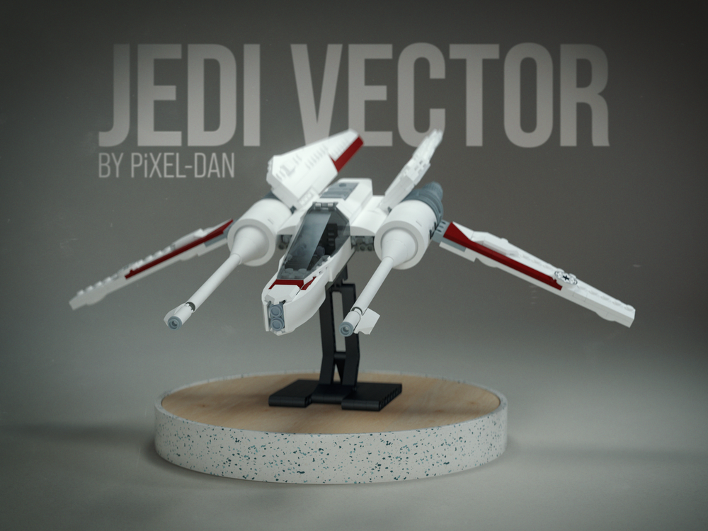 Lego Moc Pixel Dans Vector Starfighter By Pixel Dan Rebrickable