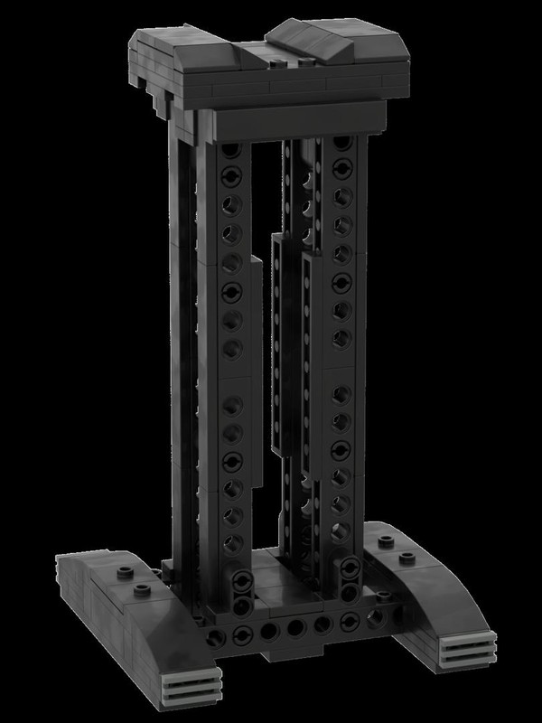 LEGO MOC Display Stand for Imperial Shuttle 75302 by jmwhitzippo ...
