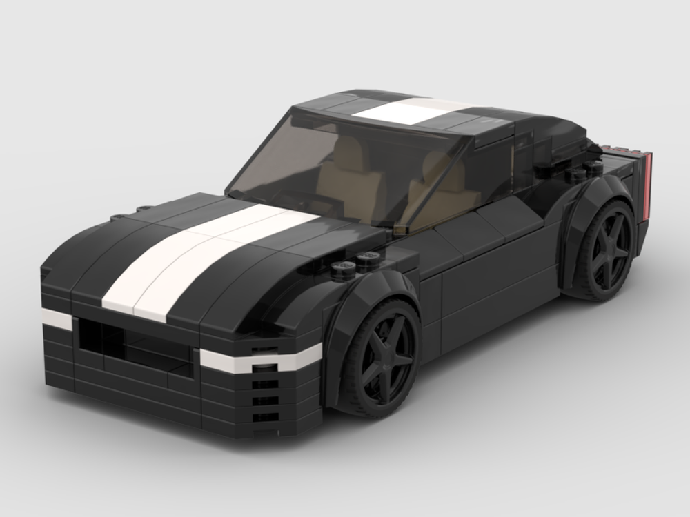 LEGO MOC Ford Mustang by Dedra_Brickworks | Rebrickable - Build with LEGO