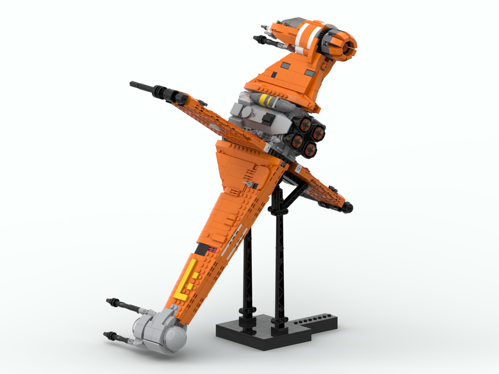 Lego Moc Rebels Prototype B Wing By Renegade369 Rebrickable Build