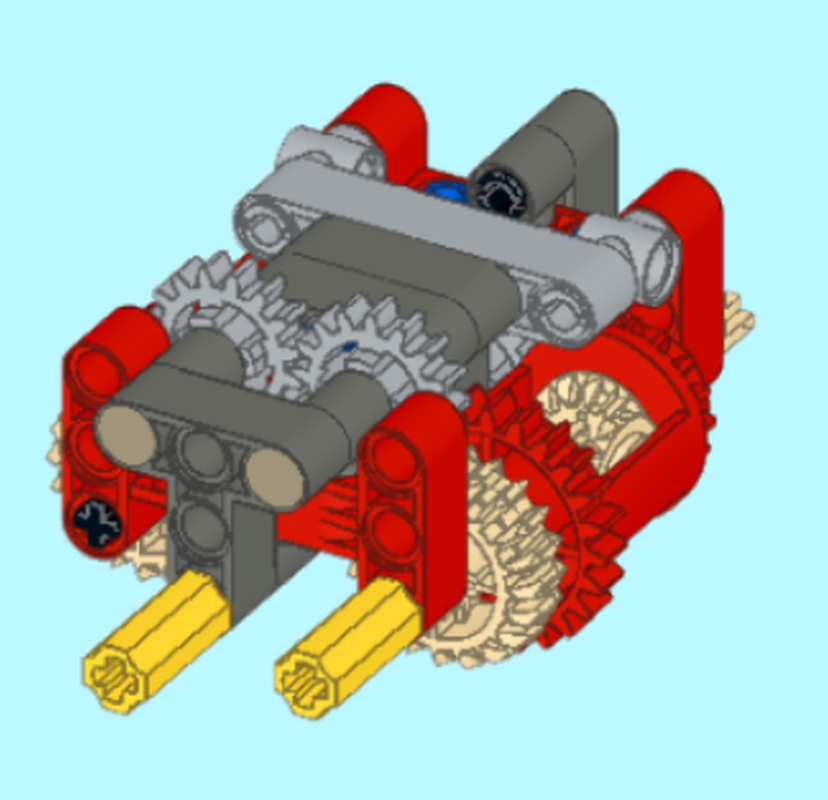 LEGO MOC Tough compact Subtractor by PawelCH | Rebrickable - Build with ...