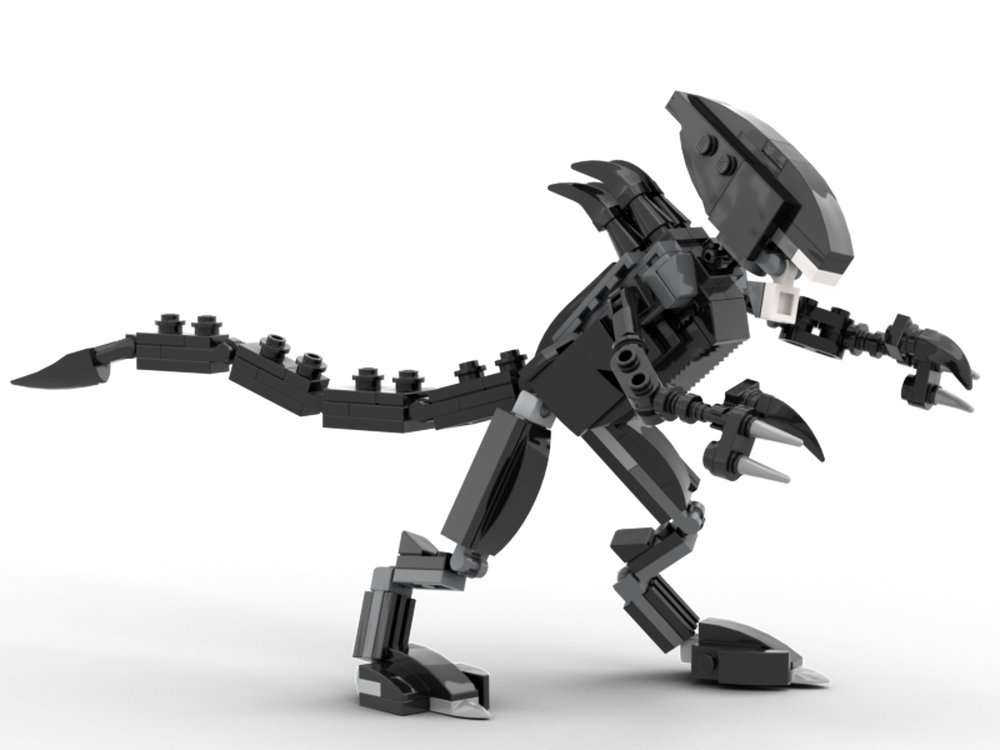 LEGO MOC Alien - Xenomorph by Luckas_studs | Rebrickable - Build with LEGO