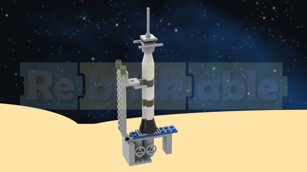 LEGO MOC Classic Space Reimagined: Rocket Expansion (for Communications ...