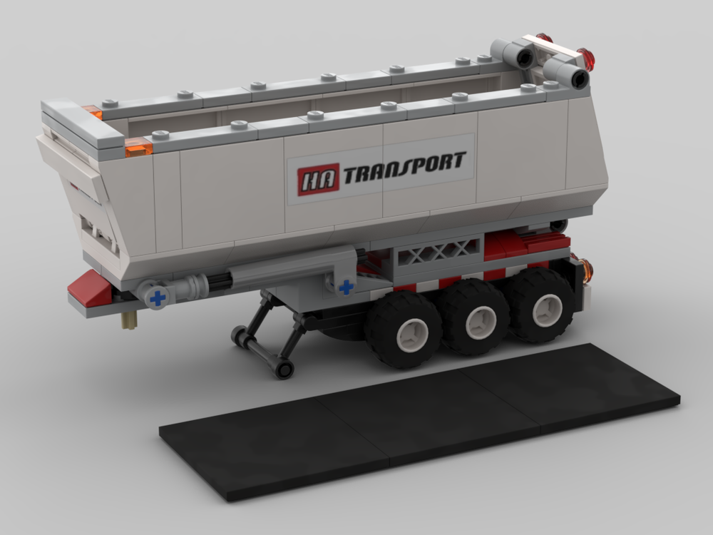 LEGO MOC Transport Truck & Tipper Trailer by HaulingBricks ...