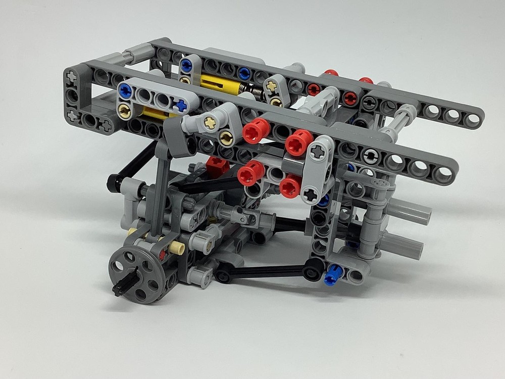 LEGO MOC Truck rear axle by Tuningpartsbyleo | Rebrickable - Build with ...