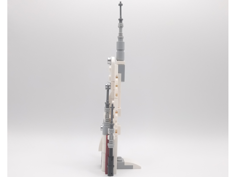 Lego Moc 30654 Cathedral Facade By Dafeld Rebrickable Build With Lego