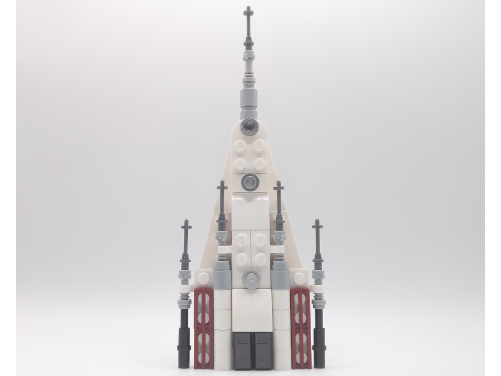 LEGO MOC 30654 Cathedral Facade by Dafeld | Rebrickable - Build with LEGO