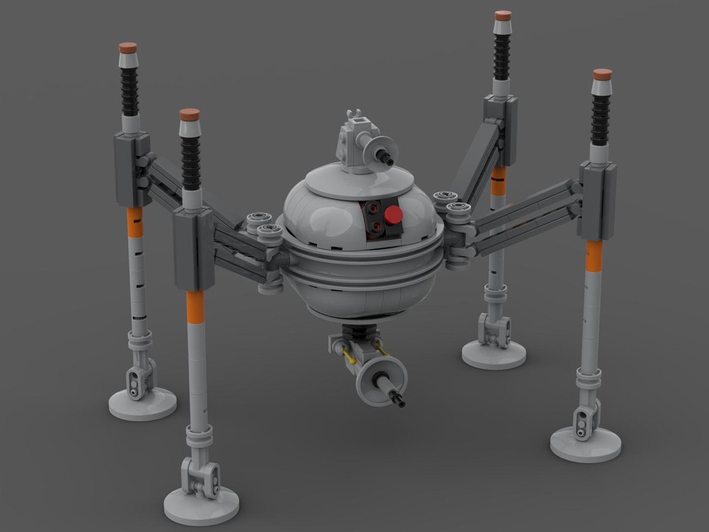 LEGO MOC OG-9 homing spider droid by ThrawnsRevenge | Rebrickable ...