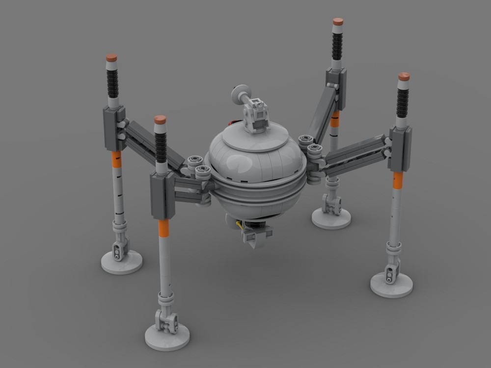 LEGO MOC OG-9 homing spider droid by ThrawnsRevenge | Rebrickable ...